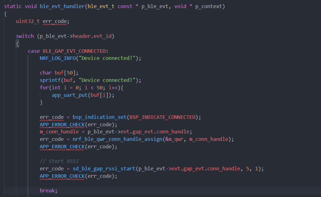 BLE UART put not working · Issue #54 · MOSAIC-LoPoW/octa-stack-students ...