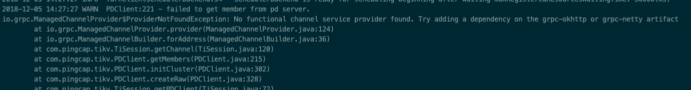 noSuchMethodError when use count in tispark · Issue #515 · pingcap/tispark · GitHub