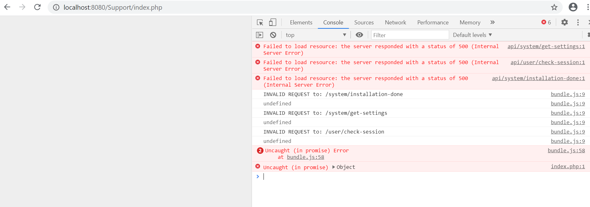 Error loading installation page using Apache/2.4.46 (Win64) PHP/7.4.11 · Issue #908 ...