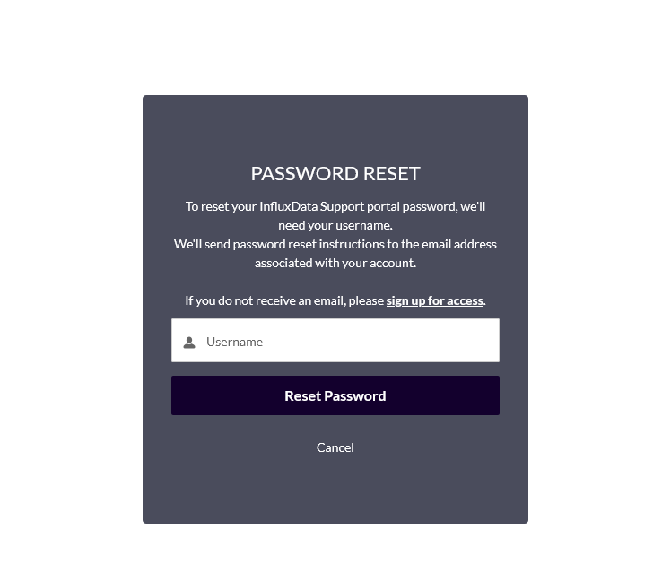 Emailed reset password link sends me to login screen, with "type email to recover password ...