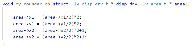 the OLED display is displayed with some broken lines while lvgl is displaying dynamically ...