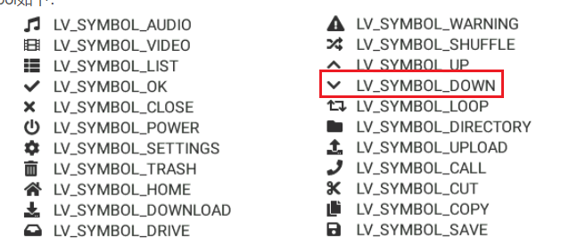 Change the drop-down box to Chinese, and the drop-down arrow is gone · Issue #3051 · lvgl/lvgl ...