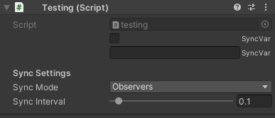 SyncVar names are not shown in the inspector · Issue #2609 · MirrorNetworking/Mirror · GitHub