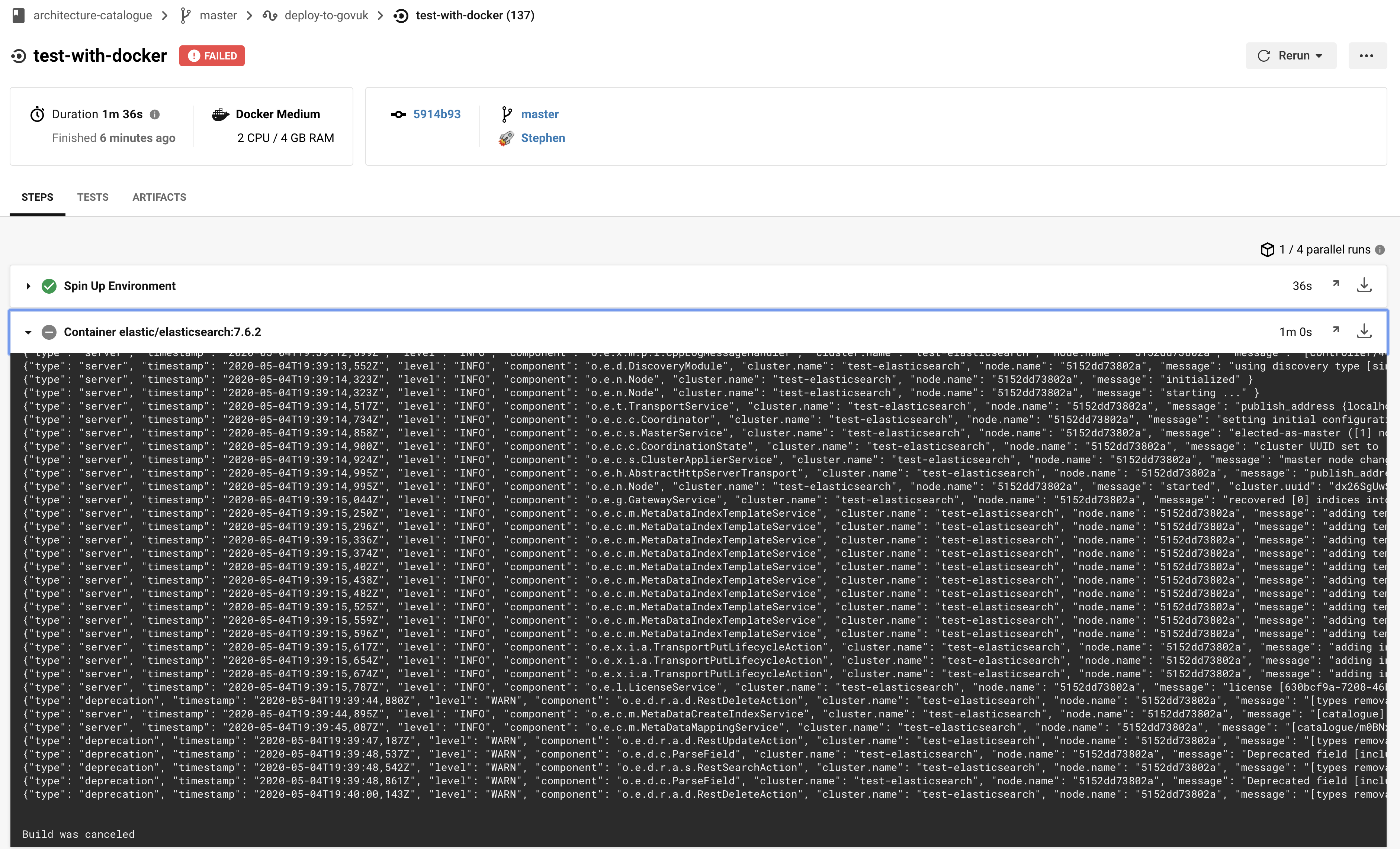 Unable To Configure Elasticsearch For Use With Circleci · Issue 142 5529