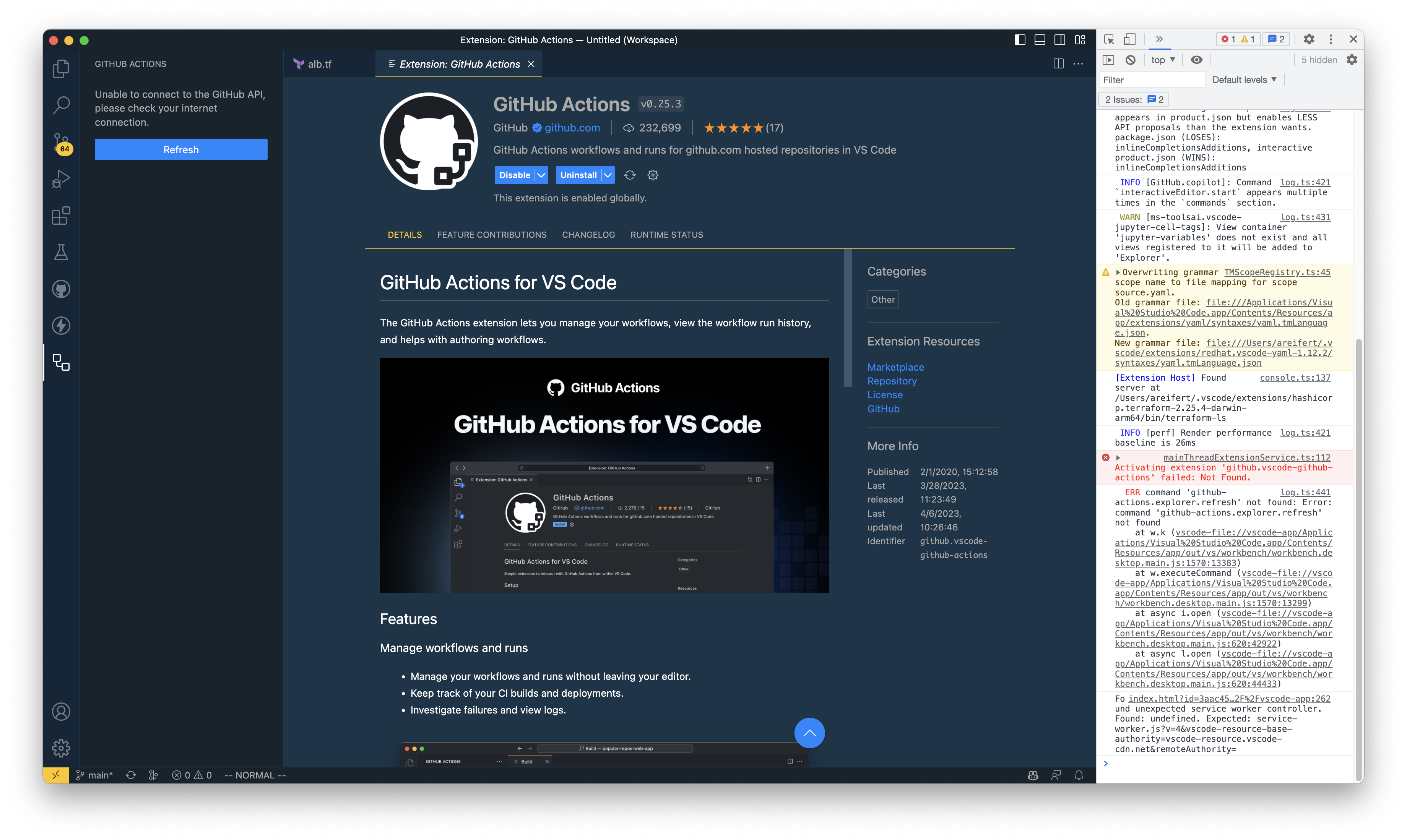 Plugin Stops Working If Workspace Includes Clone Of Github Wiki · Issue 111 · Githubvscode 