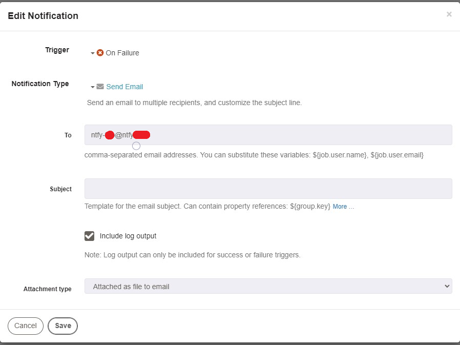 Rundeck - publish via email - EOF · Issue #426 · binwiederhier/ntfy · GitHub