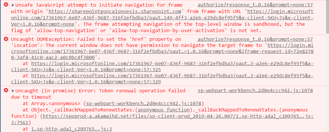 Graph -> new AdalFetchClient may be causing error (graph setup) · Issue #675 · pnp/pnpjs · GitHub