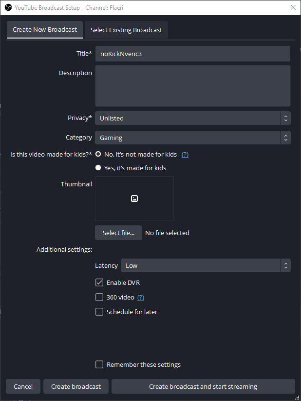 Yami: YouTube manage broadcast inoperable on 768px height displays ...