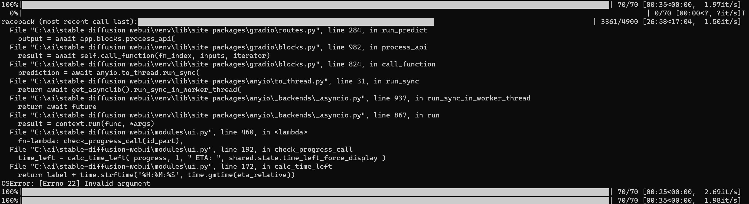 [Bug]: apparent progress bar-related UI crash · Issue #5929 · AUTOMATIC1111/stable-diffusion ...