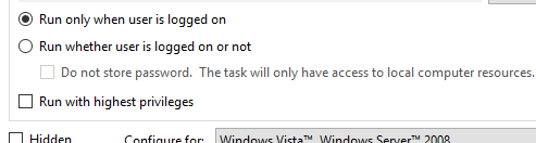 Task Scheduler 2.0 settings - Bug Found? · Issue #753 · dahall/TaskScheduler · GitHub
