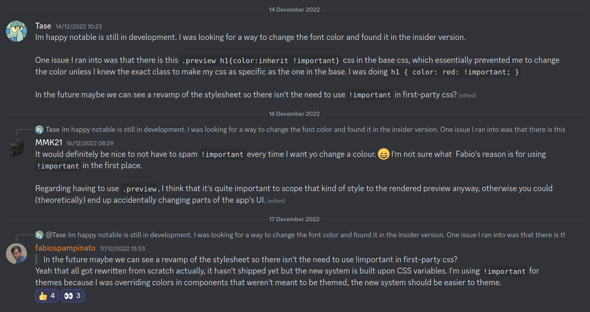 Some Tags Have Unmodifiable Certain Css Properties · Issue 1673 · Notablenotable · Github