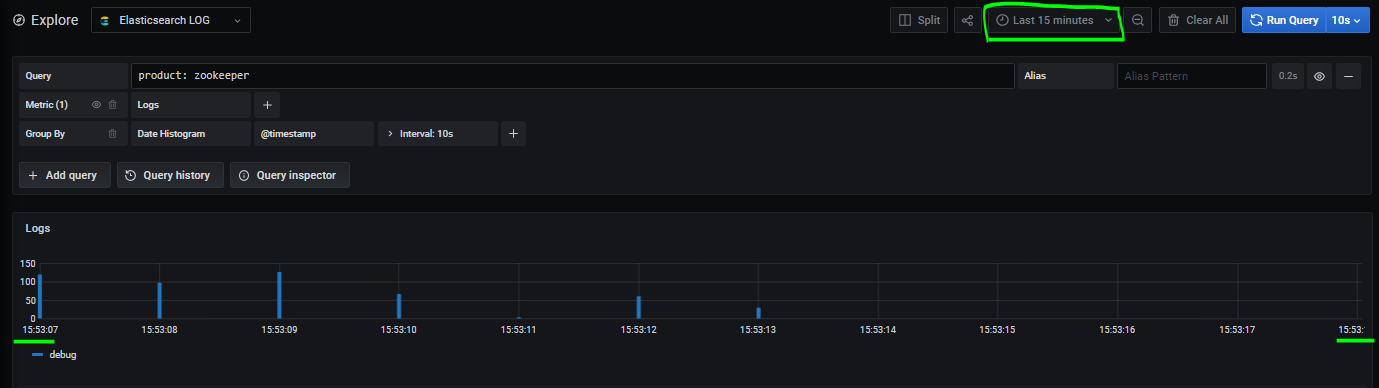 Logs graph in Explorer does not respect selected time range · Issue #32162 · grafana/grafana ...