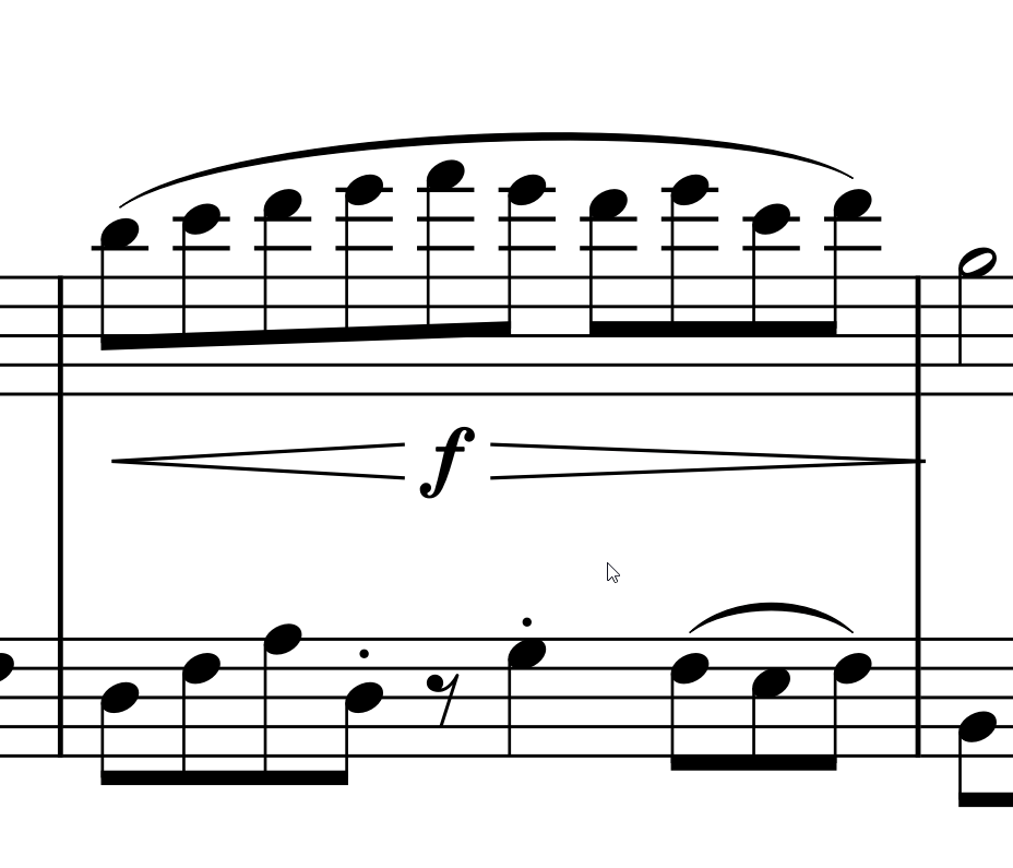 Hairpin alignment can break even if dynamics are placed · Issue #16845 · musescore/MuseScore ...