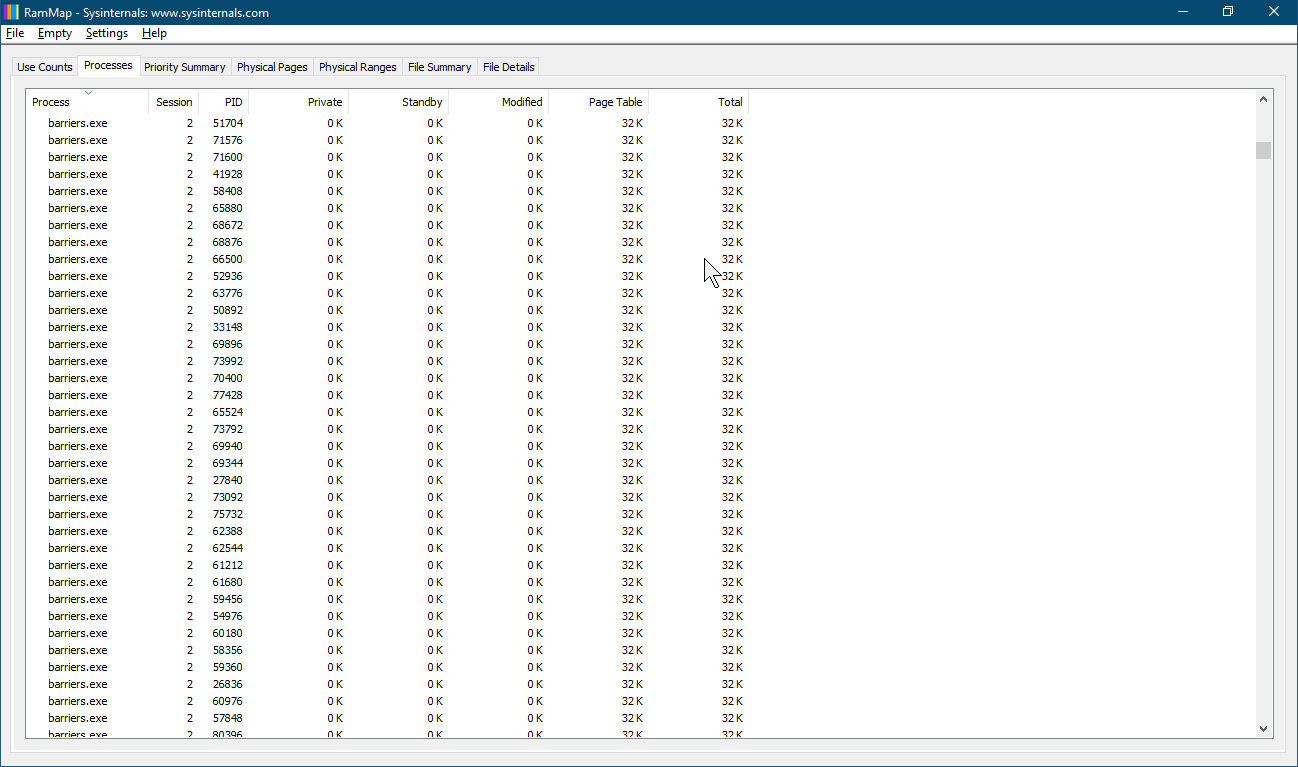 Excessive Page Table Entries · Issue 1094 · Input Leap Input Leap · Github