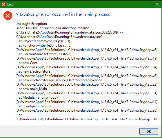 Windows Store install fails to start if not installed on primary hard drive · Issue #323 ...