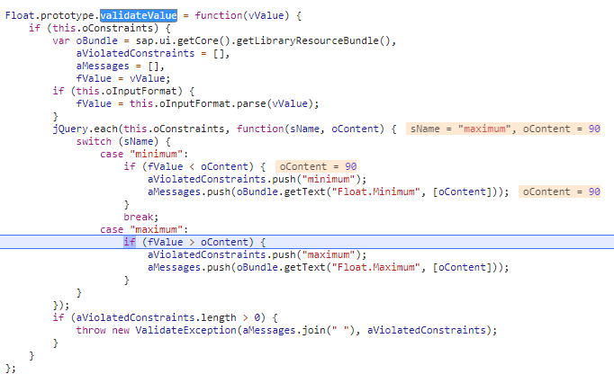Float type validateValue not check not a number. · Issue #1811 · SAP ...