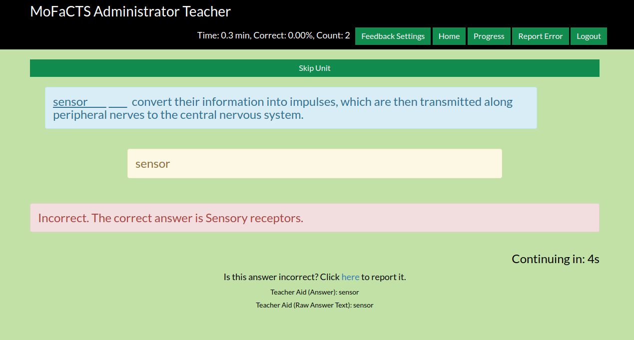 Teacher Aid not showing full answer · Issue #534 · memphis-iis/mofacts · GitHub