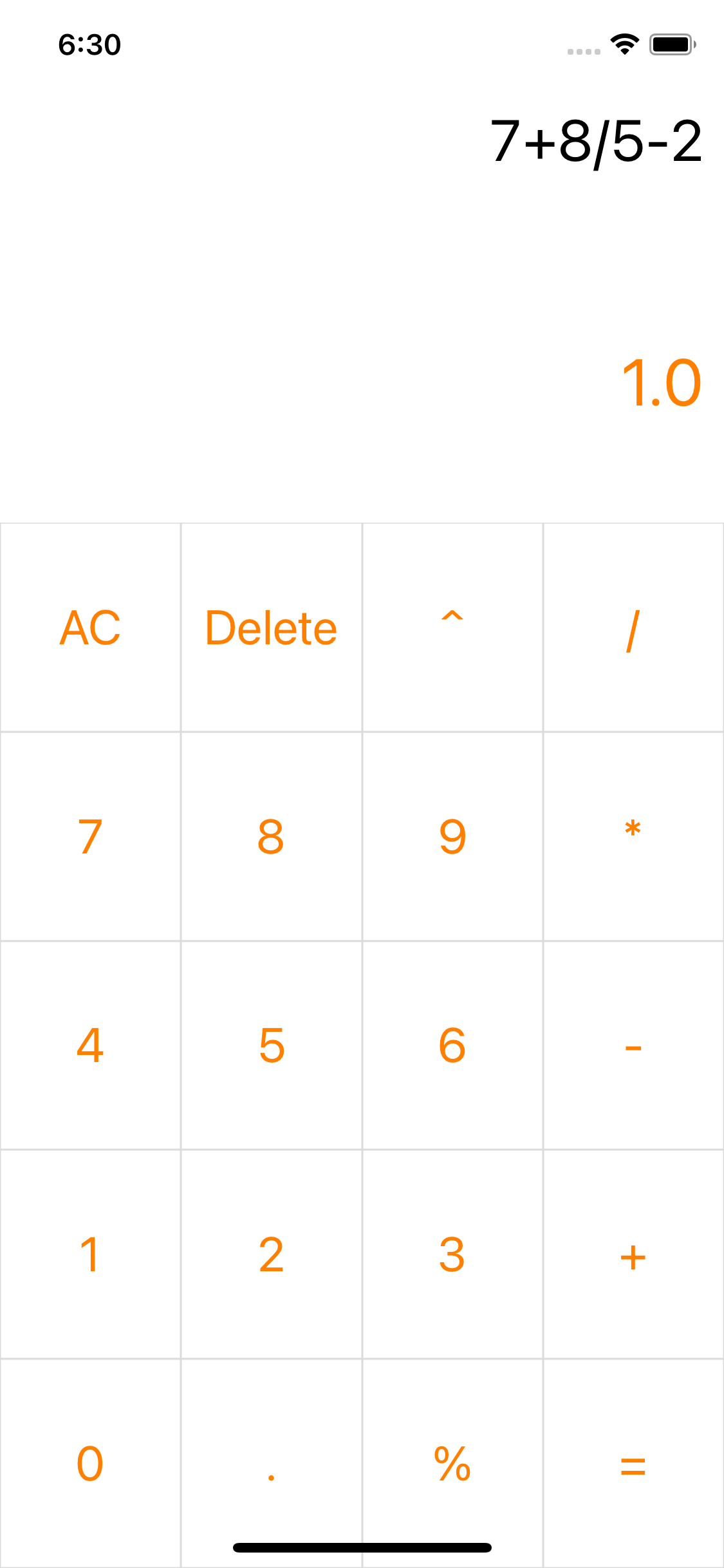 GitHub - SJ19900113/Calulator: for ios learning