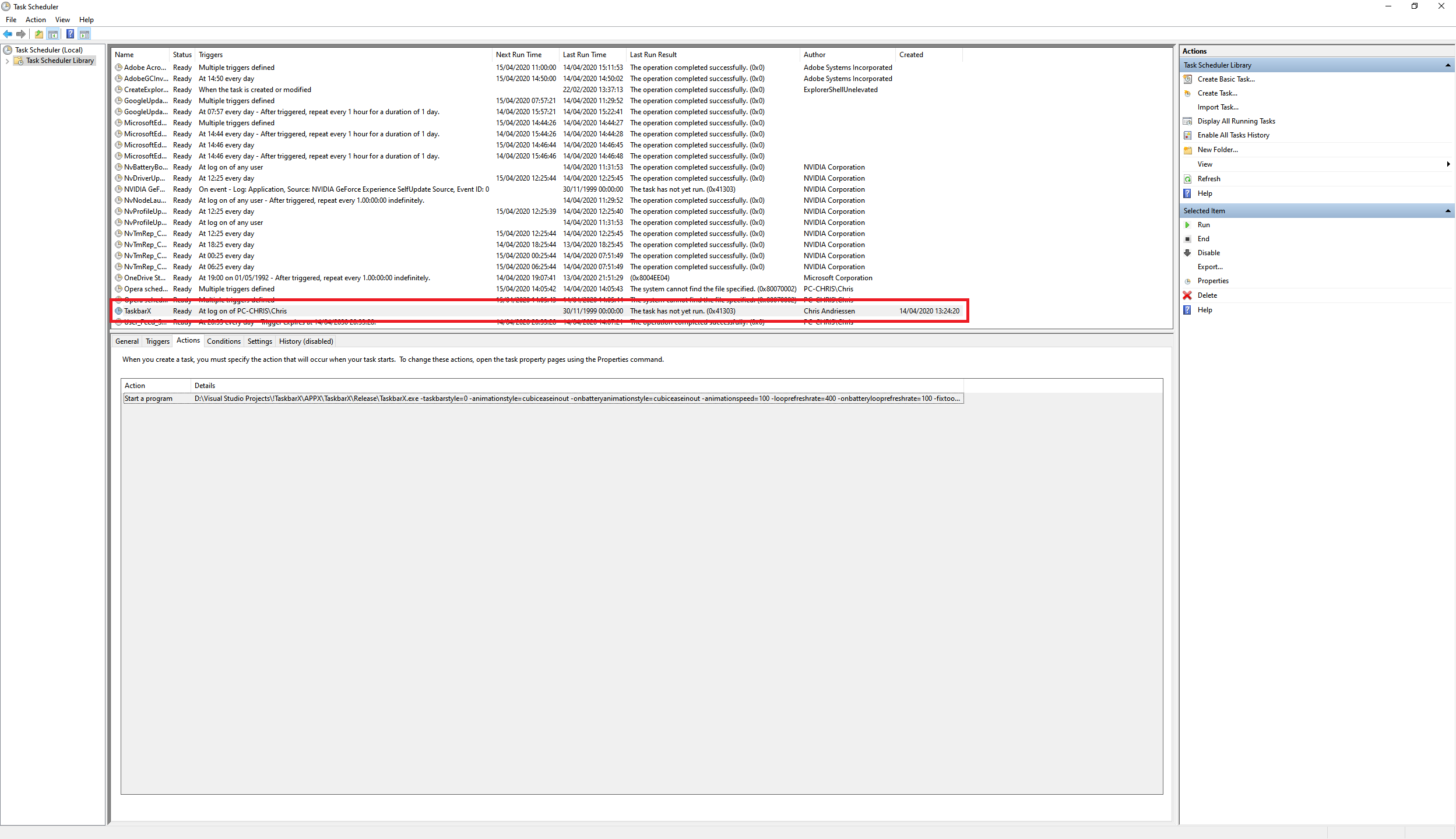 Configurator Doesn't Remember Settings or Add to Startup. · Issue #220 · ChrisAnd1998/TaskbarX ...