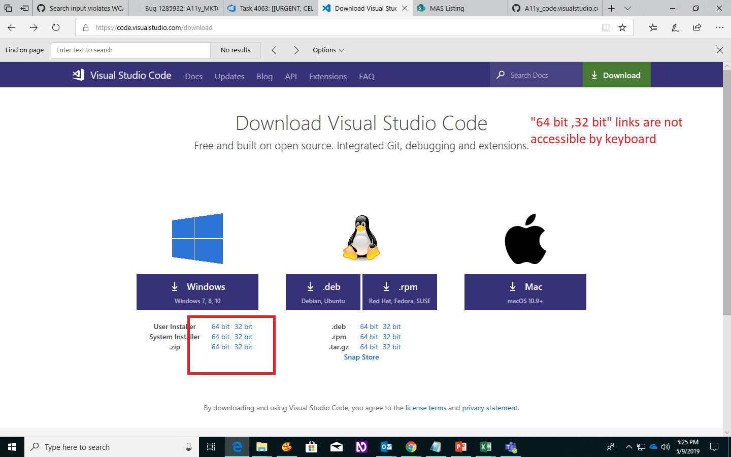 A11y_code.visualstudio.com(CELA-P1)_Download VSCode_Keyboard: A11y_code.visualstudio.com(CELA-P1)_Download VSCode_Keyboard: