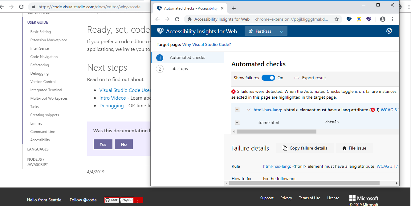 in GitHub Star button violates WCAG 3.1.1 (upstream issue) · Issue ...