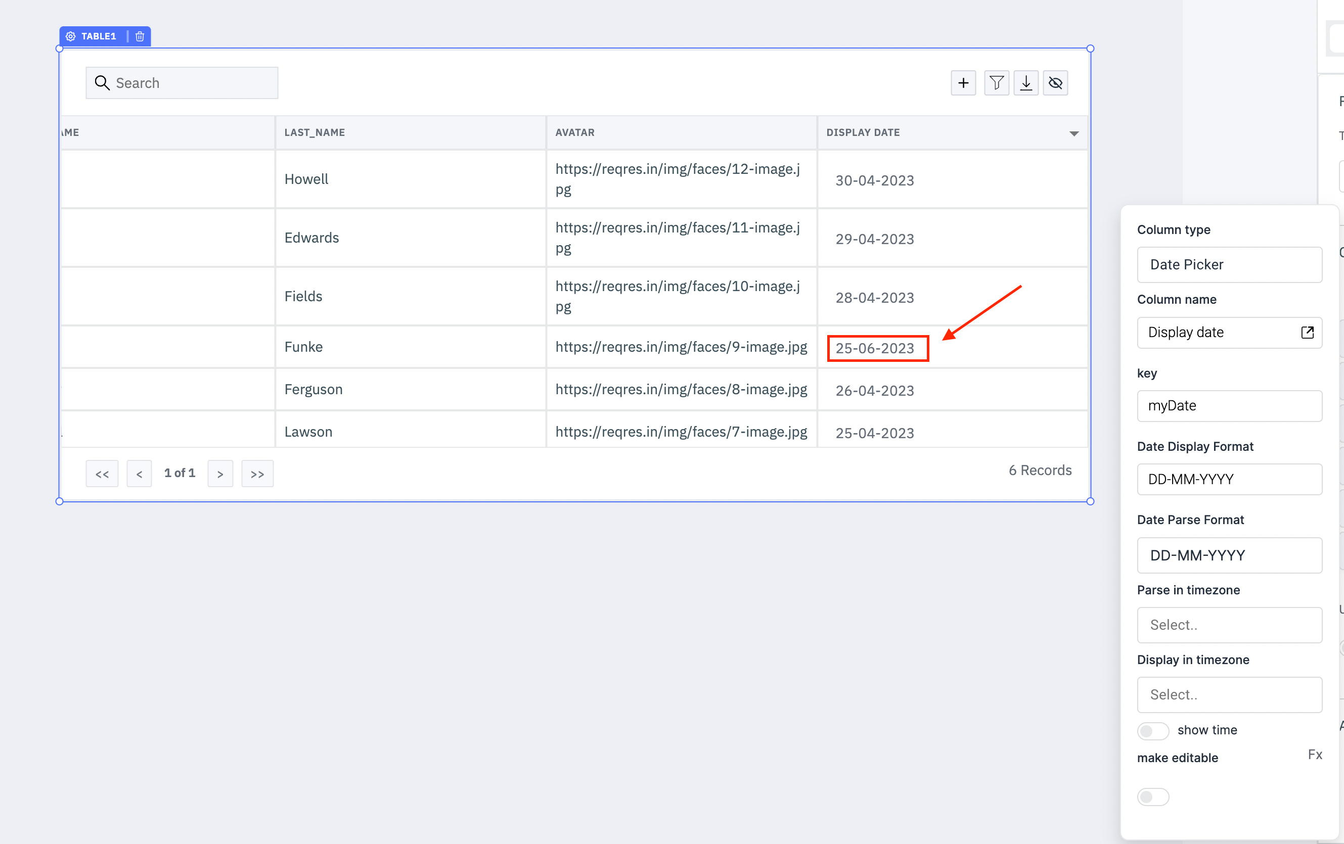 Table date sorting issue · Issue #6118 · ToolJet/ToolJet · GitHub
