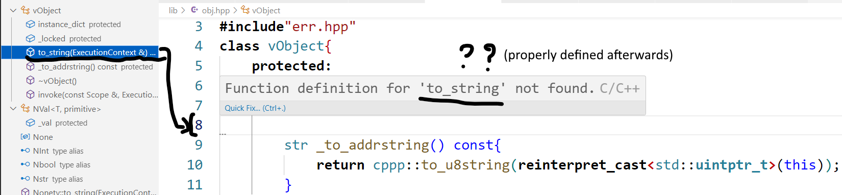 Outline Not Updating Whatever I Do Shows Definitions From A Long Time Ago · Issue 11341