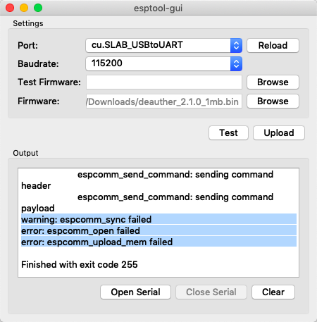 deauther_2.1.0_1mb.bin upload failed · Issue #1095 · SpacehuhnTech ...