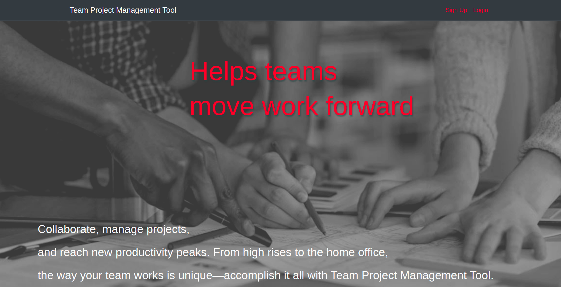 Github Andreeanenciucrasi Project Management Tool React