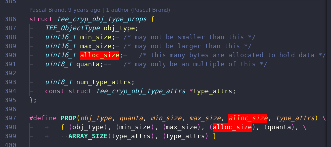 The Object Type Properties For ```teetypehmacsm3``` Is Problematic · Issue 6083 · Op Tee 