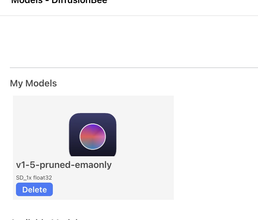 Models error when downloading / imported direct dload of 1.5 but still asks for 1.5 to dload ...