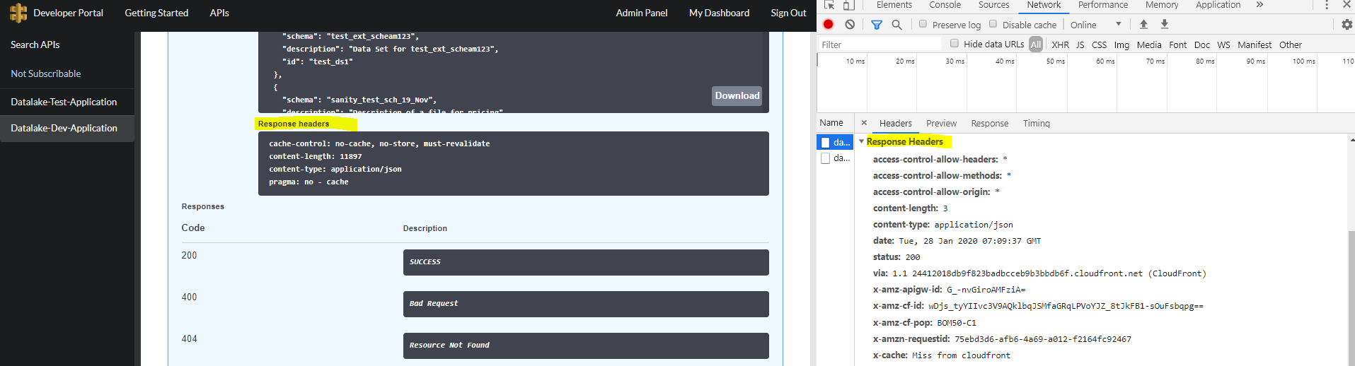 Not able to Get all header response. · Issue #340 · awslabs/aws-api-gateway-developer-portal ...