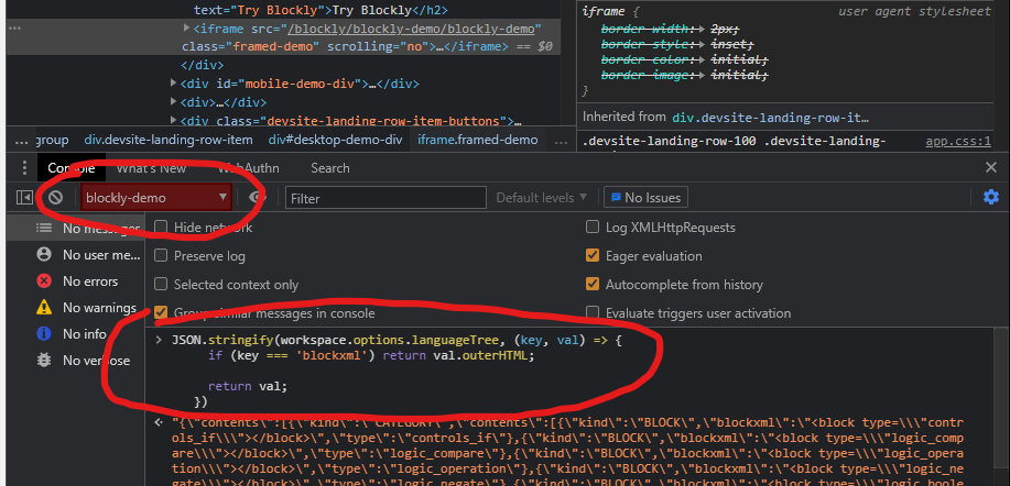 How to convert toolbox from xml to json and from json to xml? · Issue #4464 · google/blockly ...