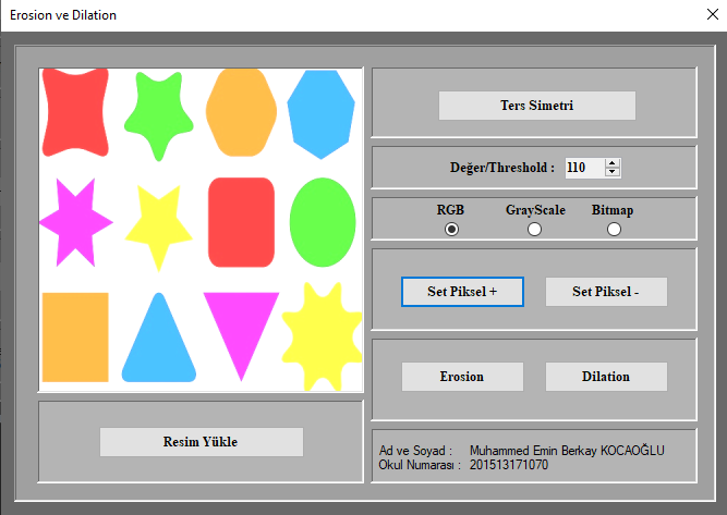 GitHub - mebon/Erosion-Dilation