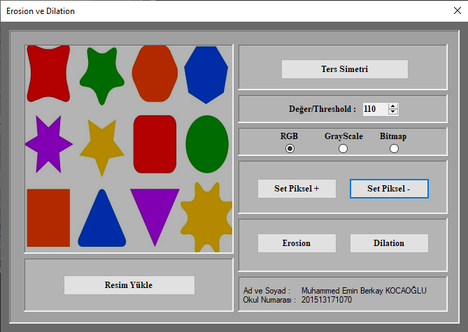 GitHub - mebon/Erosion-Dilation