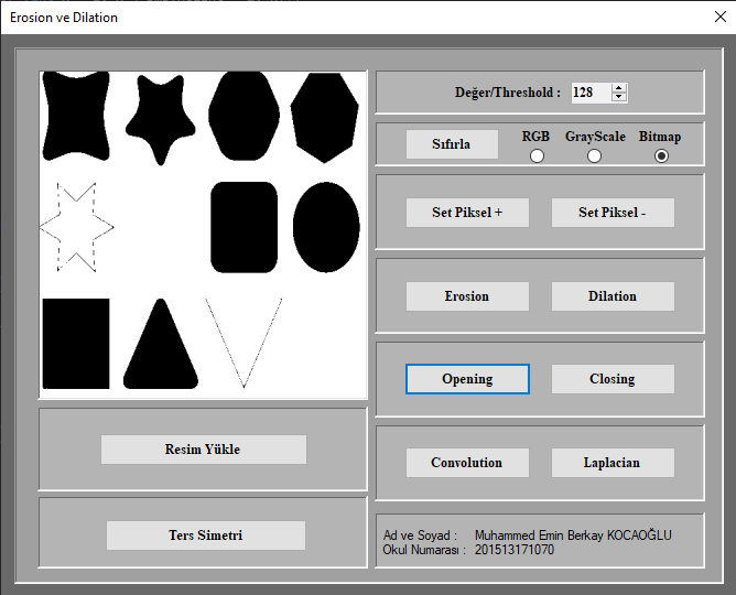 GitHub - mebon/Erosion-Dilation