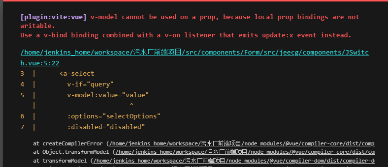 前端linux，jenkins打包失败 · Issue #4407 · jeecgboot/JeecgBoot · GitHub