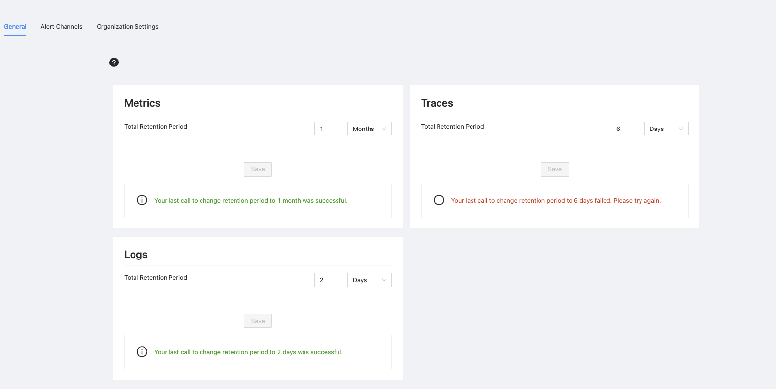 If a TTL request fails - the save button is disabled · Issue #1828 · SigNoz/signoz · GitHub