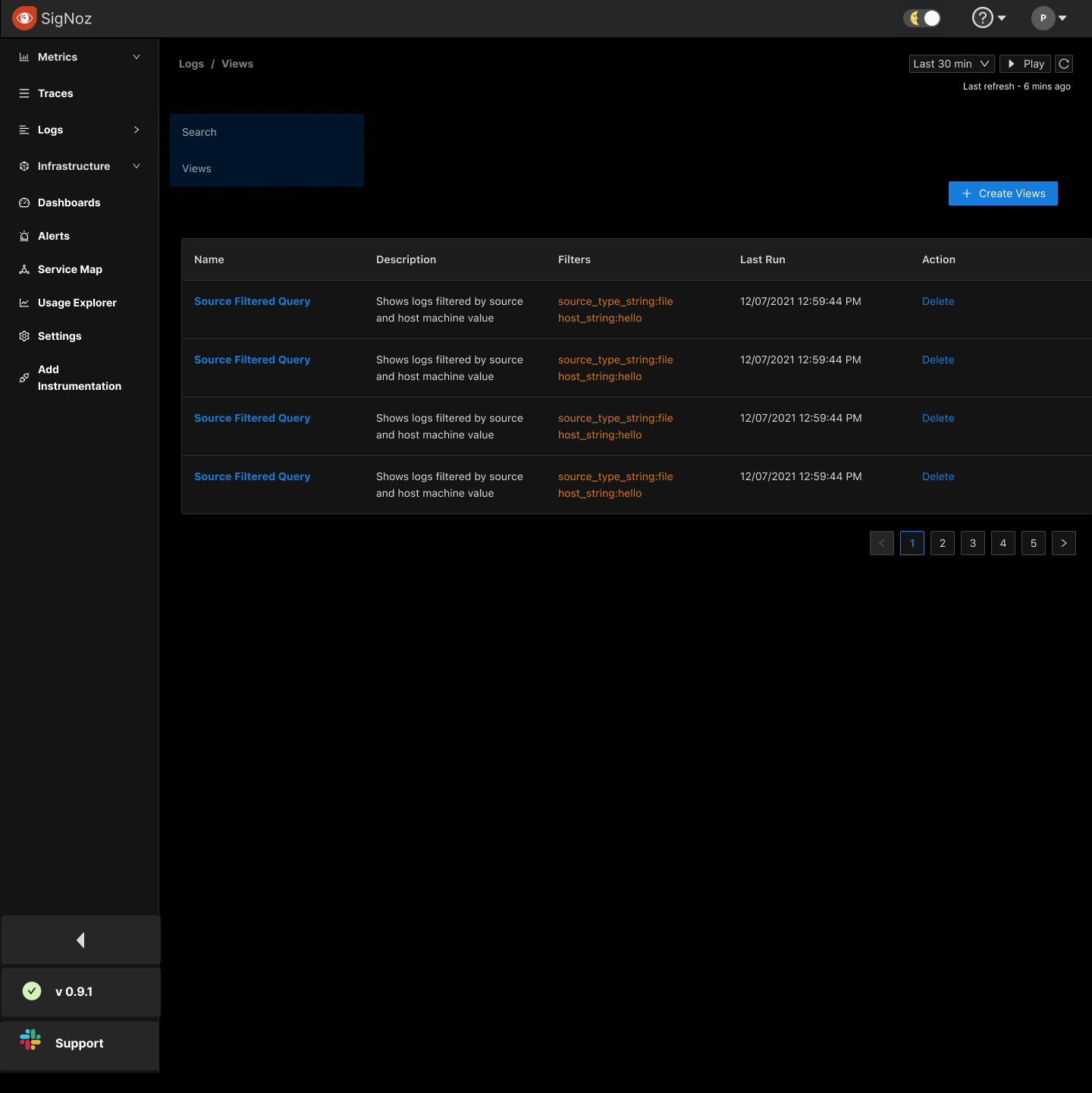 Enable `Saved Views` with specific filters in logs search · Issue #1958 · SigNoz/signoz · GitHub