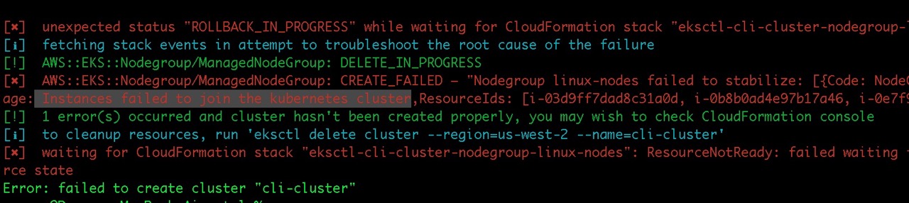 create nodegroup fails with EKS 1.18 · Issue #2740 · eksctl-io/eksctl · GitHub