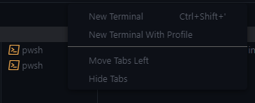 Single Terminal Open Should Hide Terminal Tab Header · Issue #1851 · lapce/lapce · GitHub