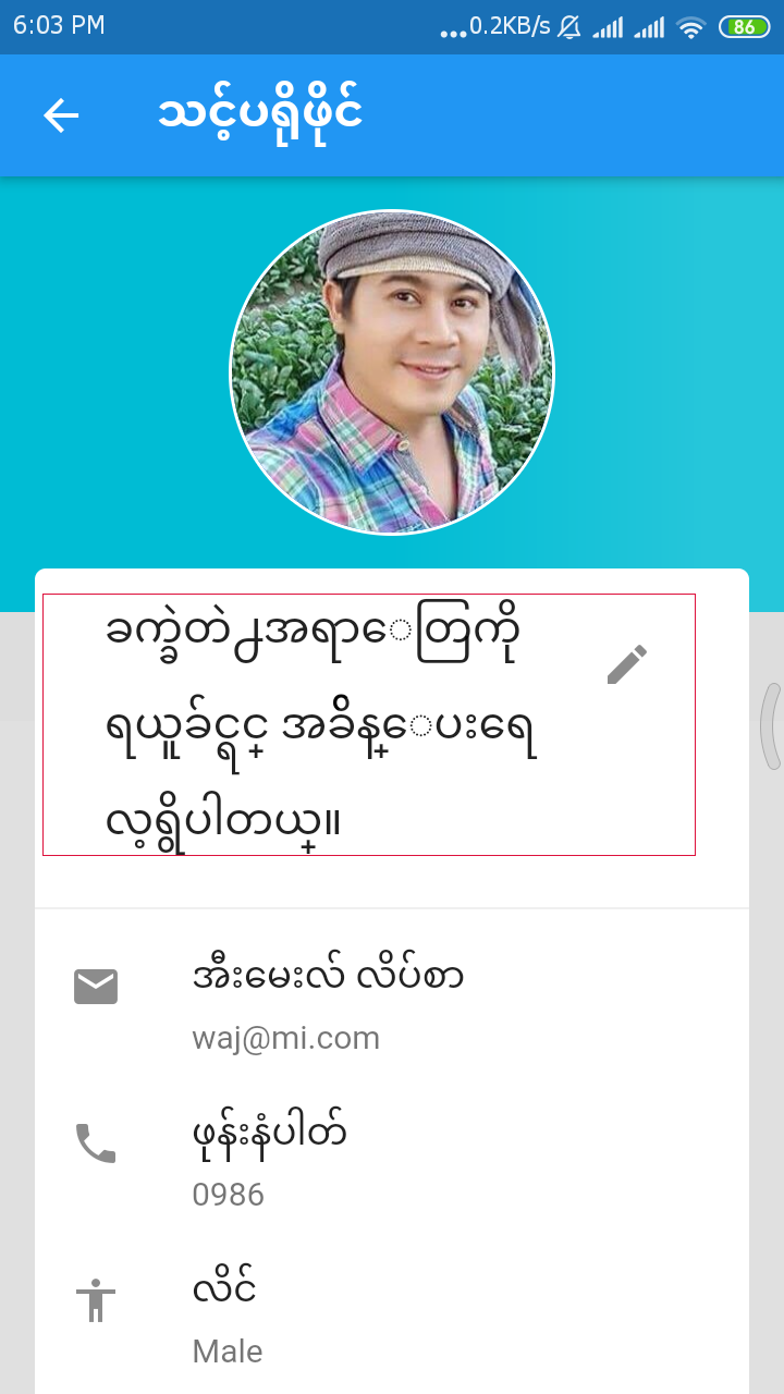 Zawgyi Font Incorrect In Textfield · Issue 40962 · Flutterflutter · Github 0352