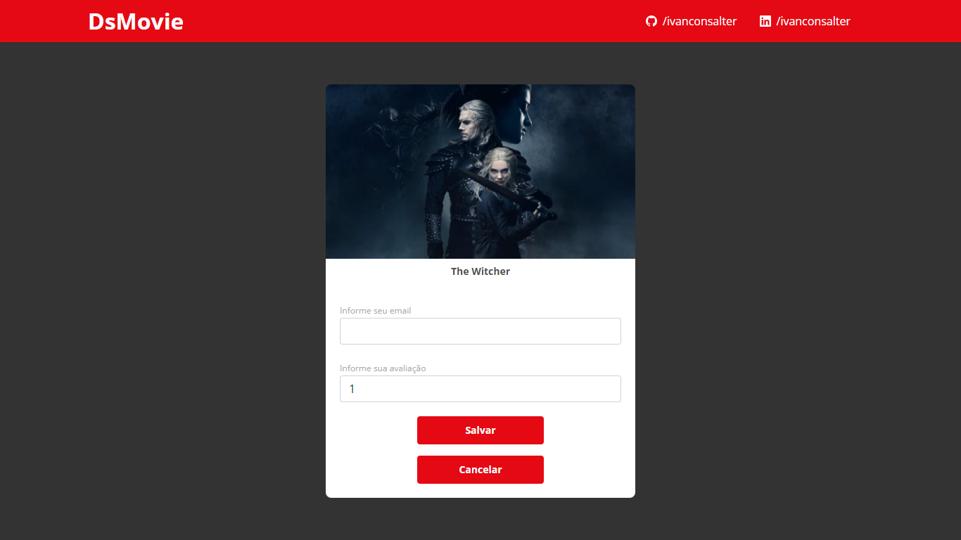 GitHub - IvanConsalter/Project_SDS_Ds_Movie: Project created in the week DevSuperior