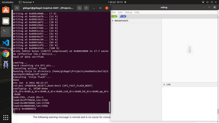 ESP32 debugger not working · Issue #662 · Moddable-OpenSource/moddable ...