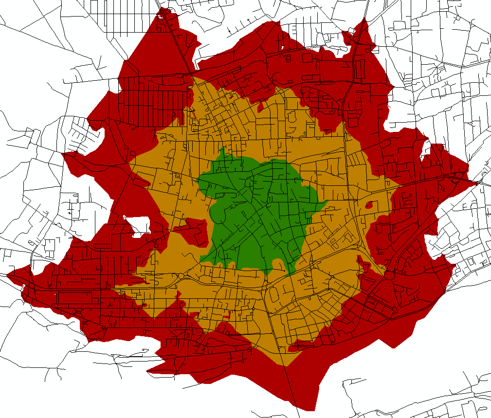 Github Mrsquidwardisochrone Map Graph Based Pathfinding And Isochrone Map Algorithm 