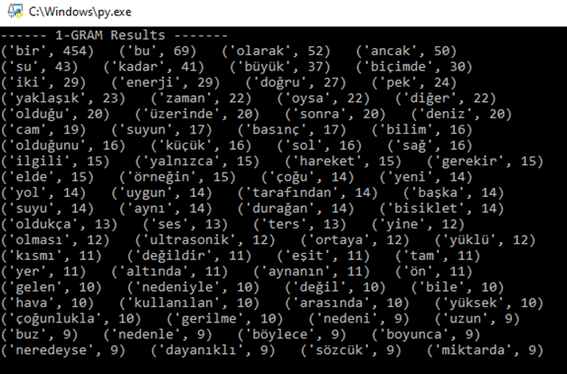 Github Omer Ademngram Calculator Ngram Calculation In Python