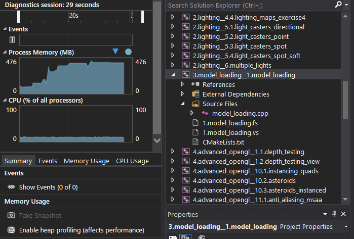 high memory usage · Issue #197 · JoeyDeVries/LearnOpenGL · GitHub