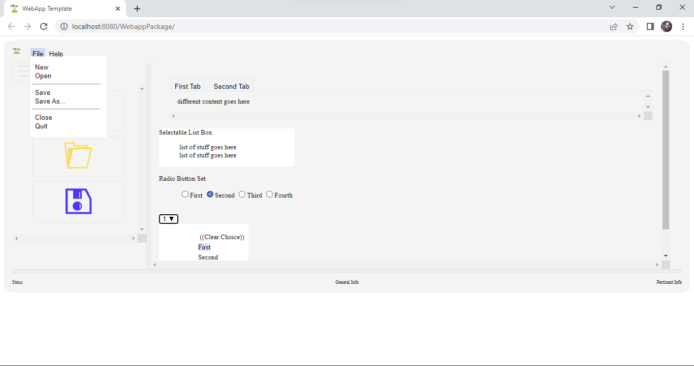 GitHub - francis-chris5/WebAppPackage: A generic HTML-GUI starter package for web applications.