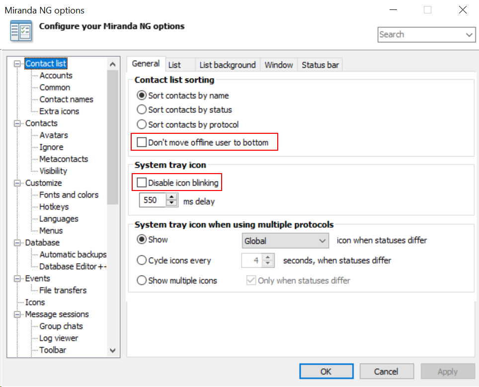StdClist: get rid of inverted logic · Issue #3240 · miranda-ng/miranda-ng · GitHub