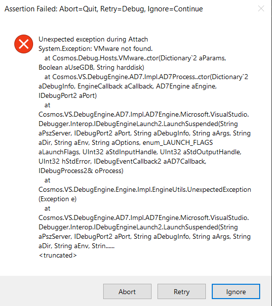 Unexpected Error on Build · Issue #1250 · CosmosOS/Cosmos · GitHub